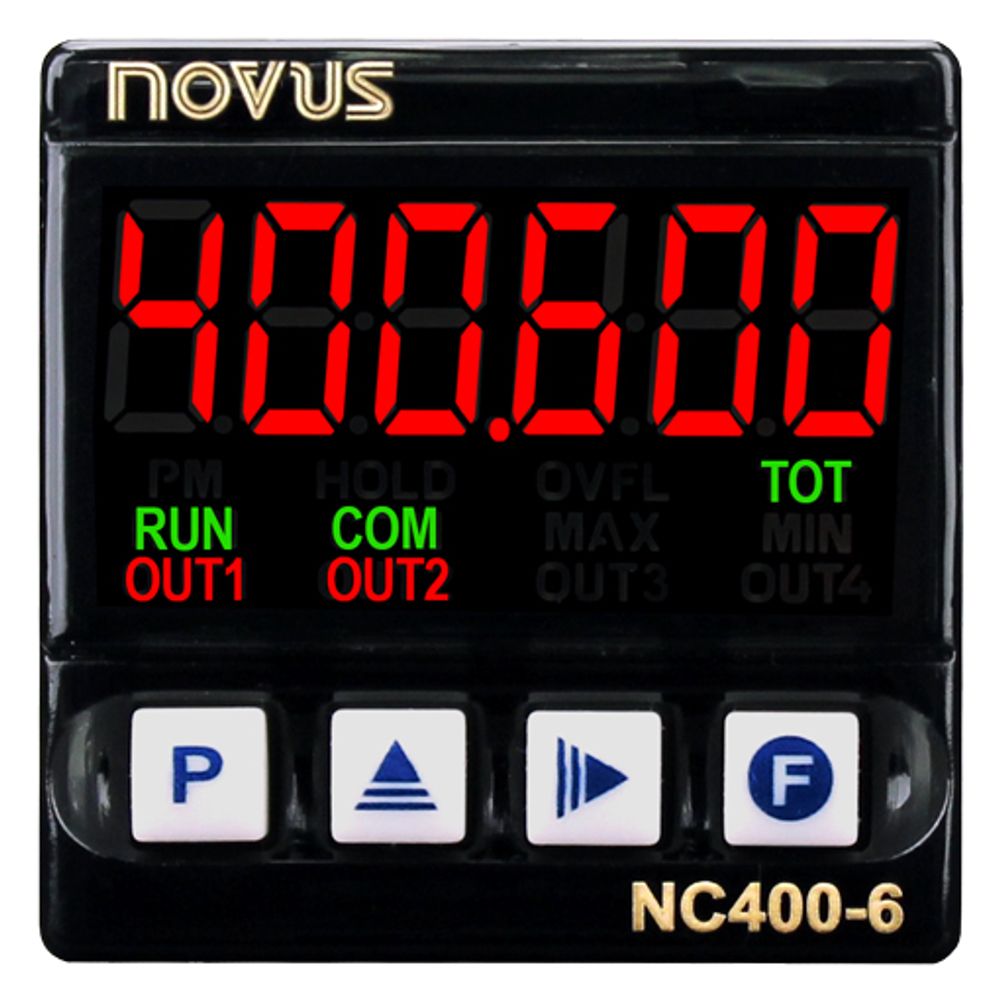 CONTROLADOR NT240-RP (TEMPORIZADOR) - NOVUS 8024009080 - equipabr
